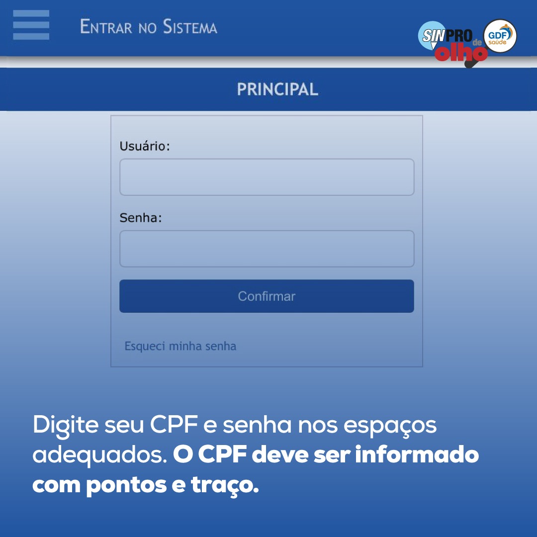 Confira o passo a passo para acessar seu extrato no GDF Saúde – SINPRO-DF